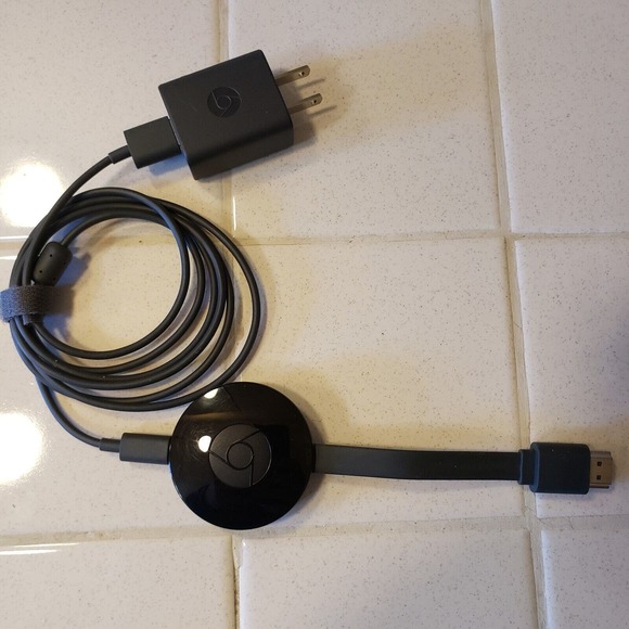 google | Other | Google Chromecast 2 80p Media Streaming Device Gray ...